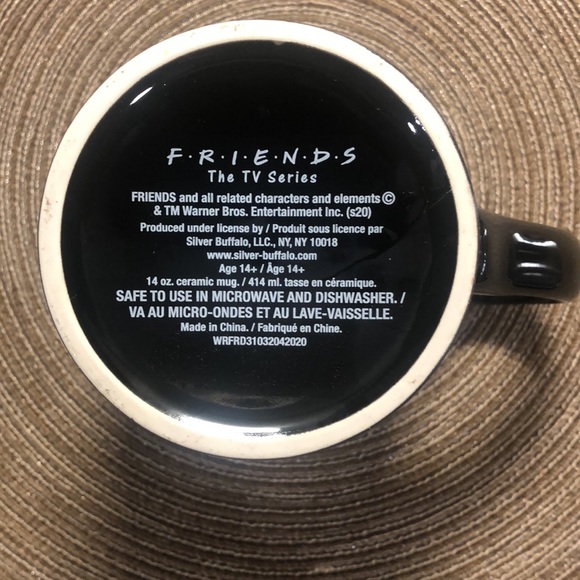 FRIENDS | Dining | Friends Tv Show Central Perk Mug | Poshmark
